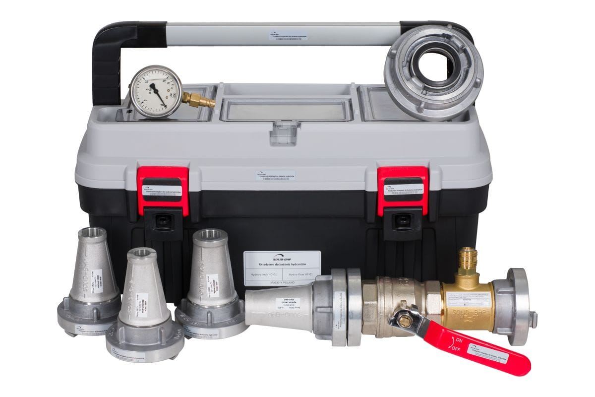 Urządzenie do badania hydrantów zewnętrznych Hydro-Flow HF-01 ...